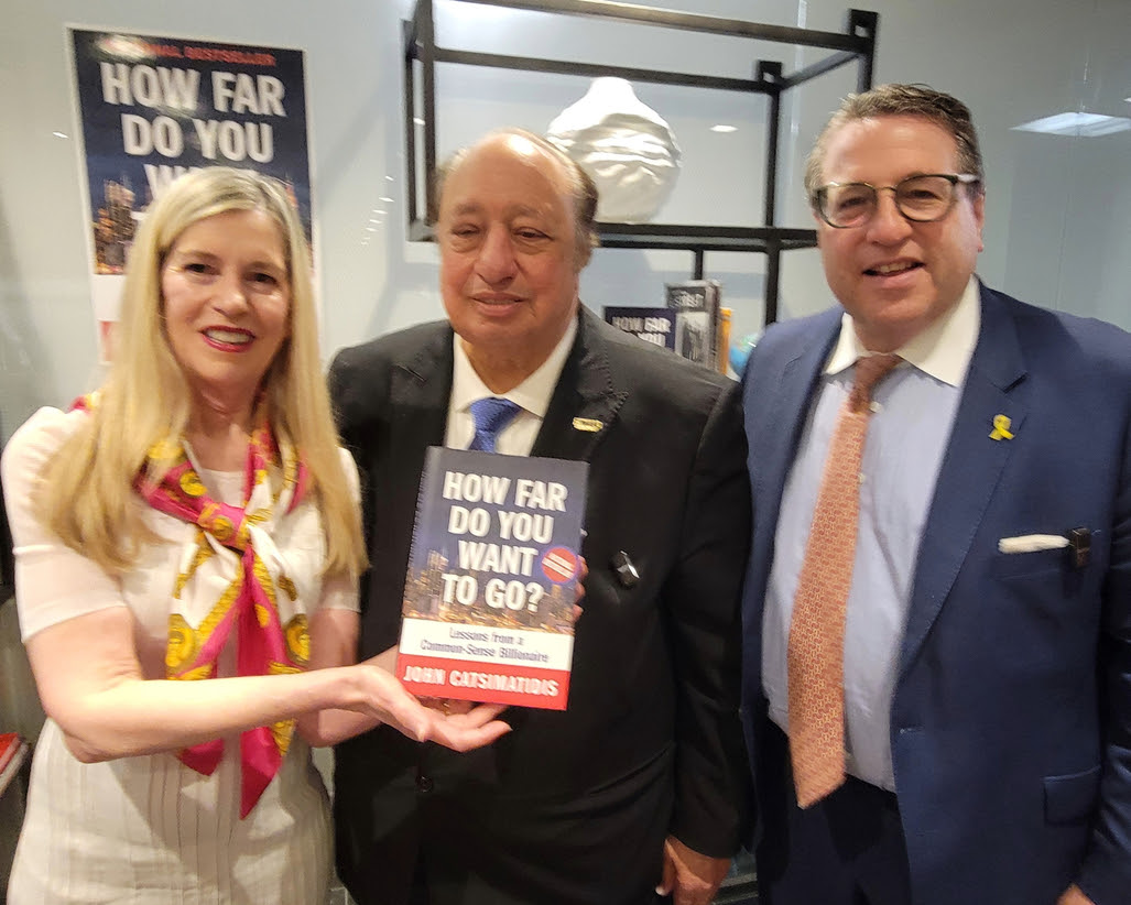 Billionaire entrepreneur and radio talk show host John Catsimatidis ...