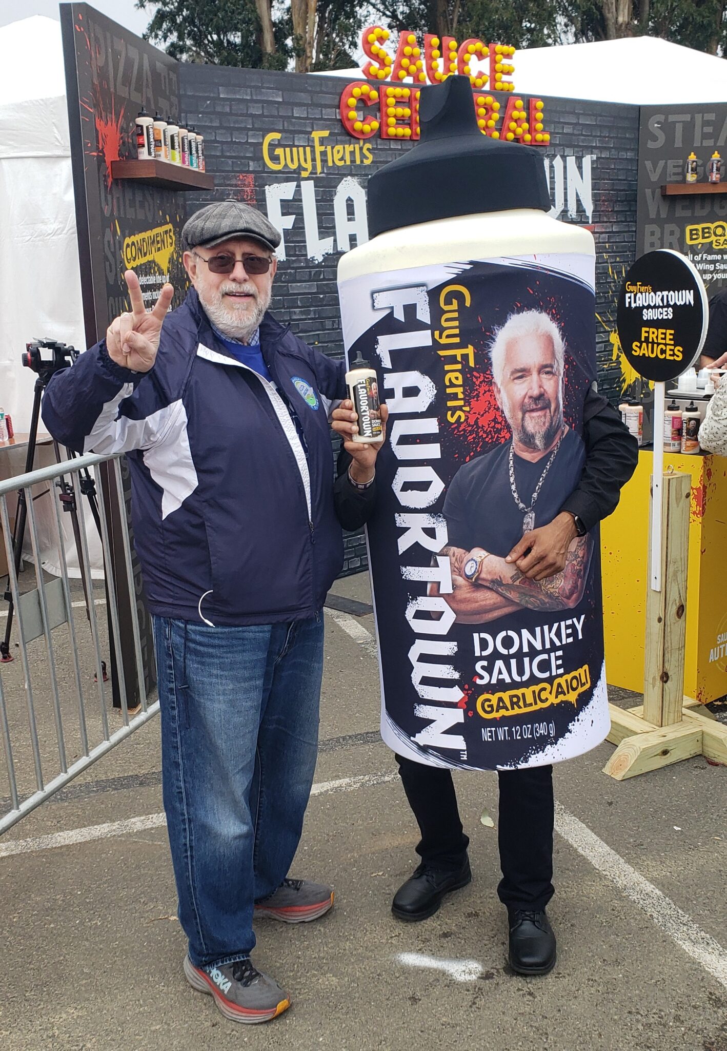 Guy Fieri leaving the stage, Paul invites him to Times Square for Earth ...